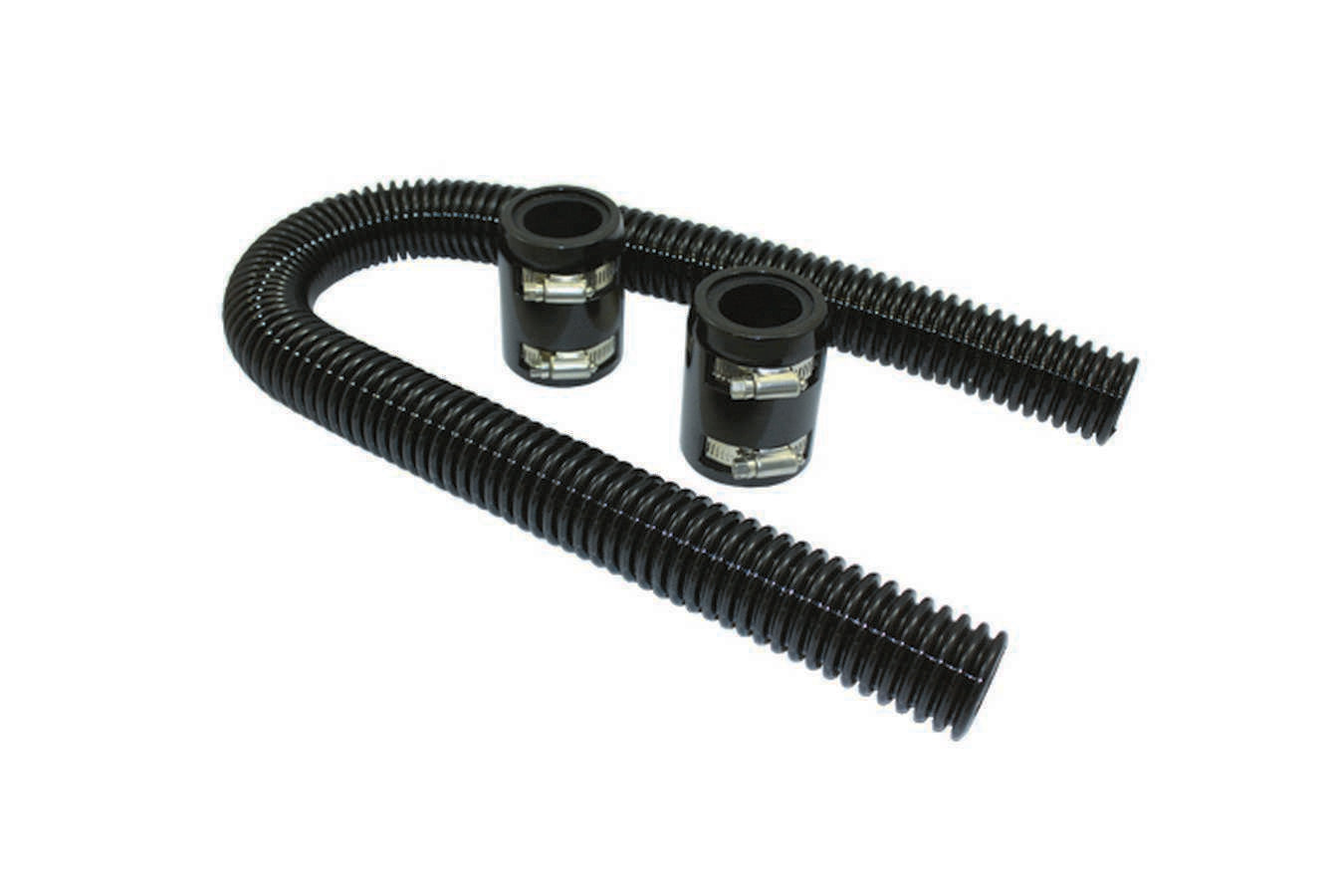 SPECIALTY PRODUCTS COMPANY Radiator Hose Kit 36in w/Aluminum Caps Blac